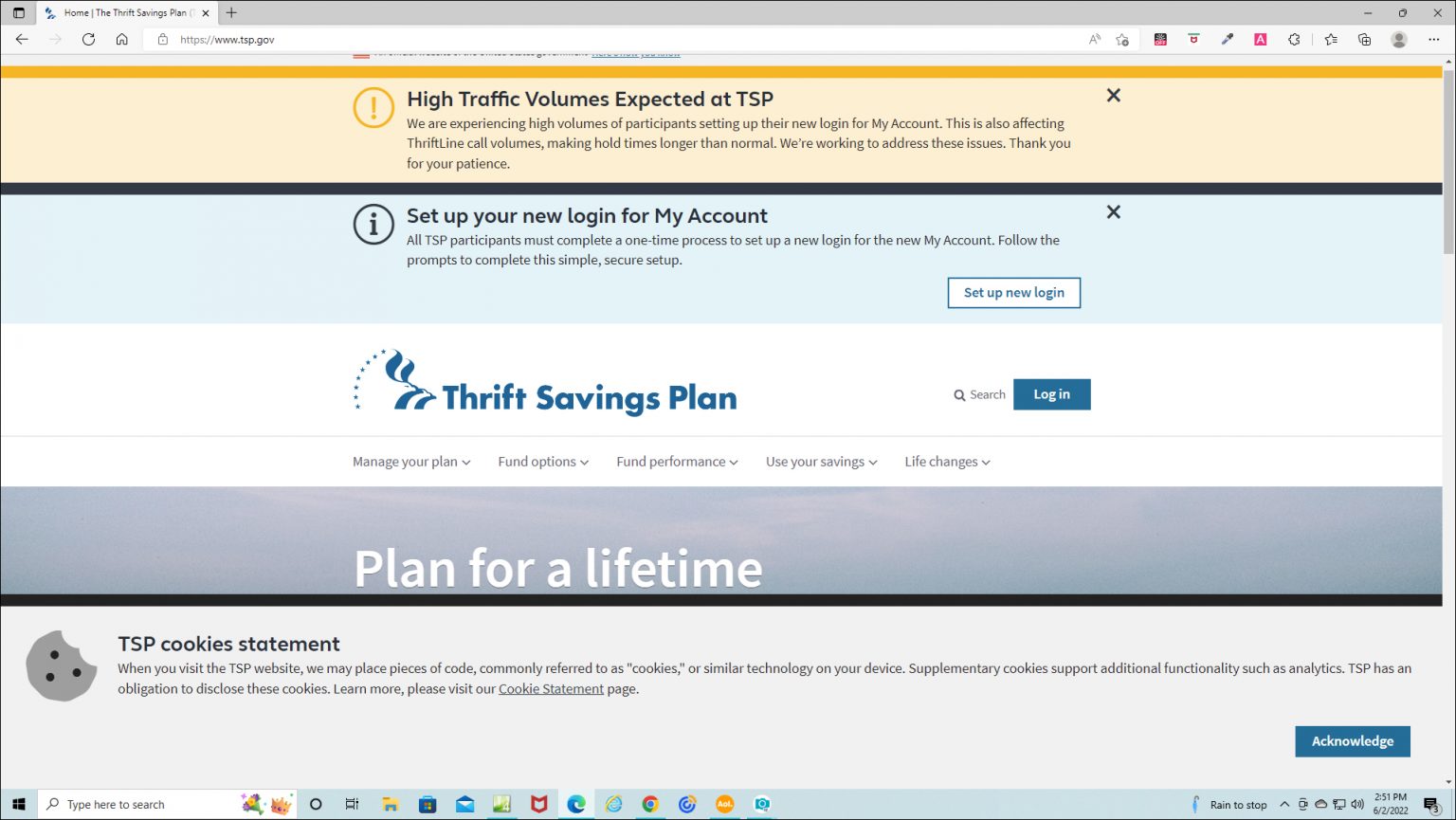 NEW TSP SITE UP AND RUNNING – Give it a try!